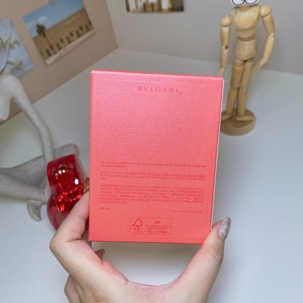 Bulgari’s new Sparkling Red Crystal fragrance for women – Seetime Luxury